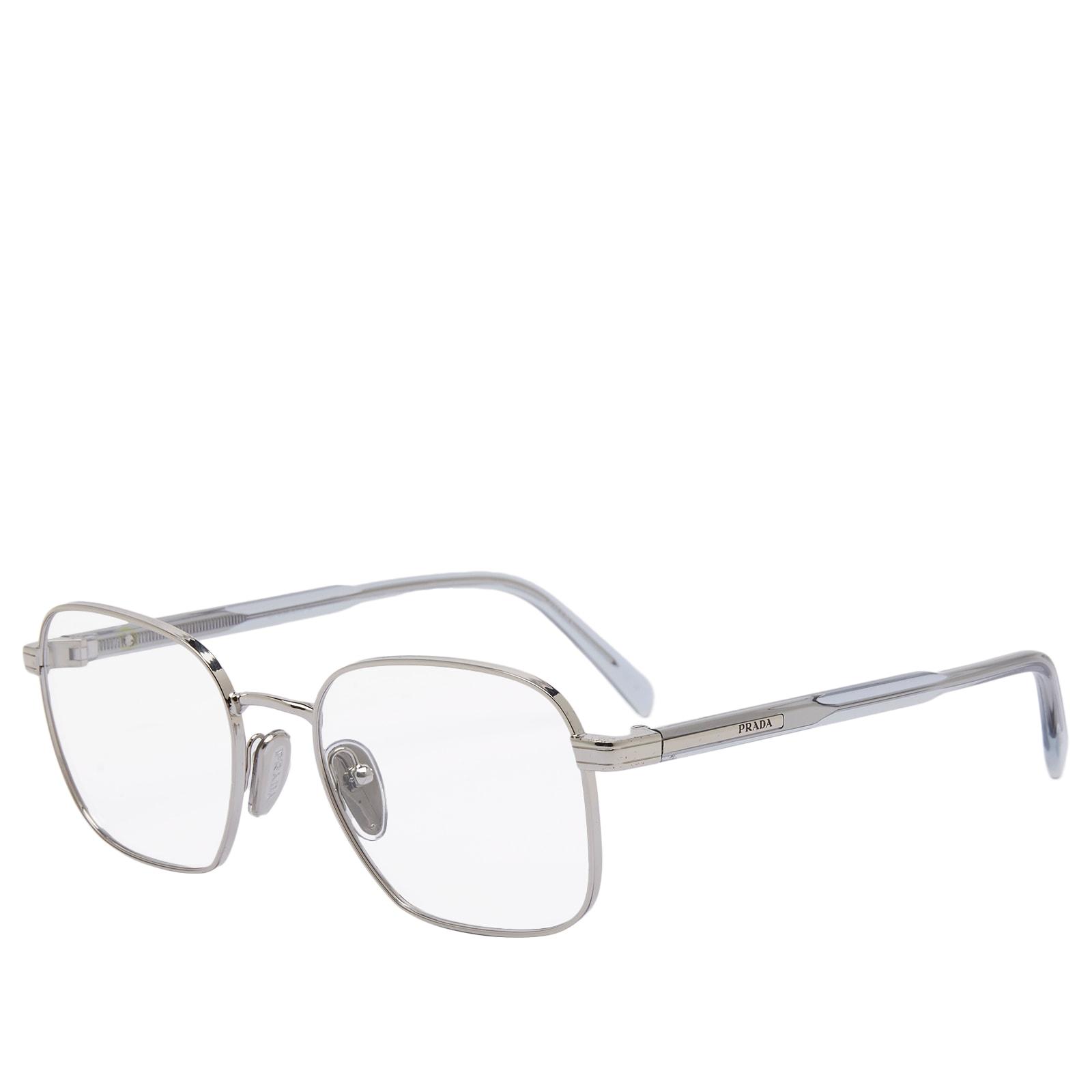 Prada A55V Optical Glasses in Metallic for Men | Lyst UK