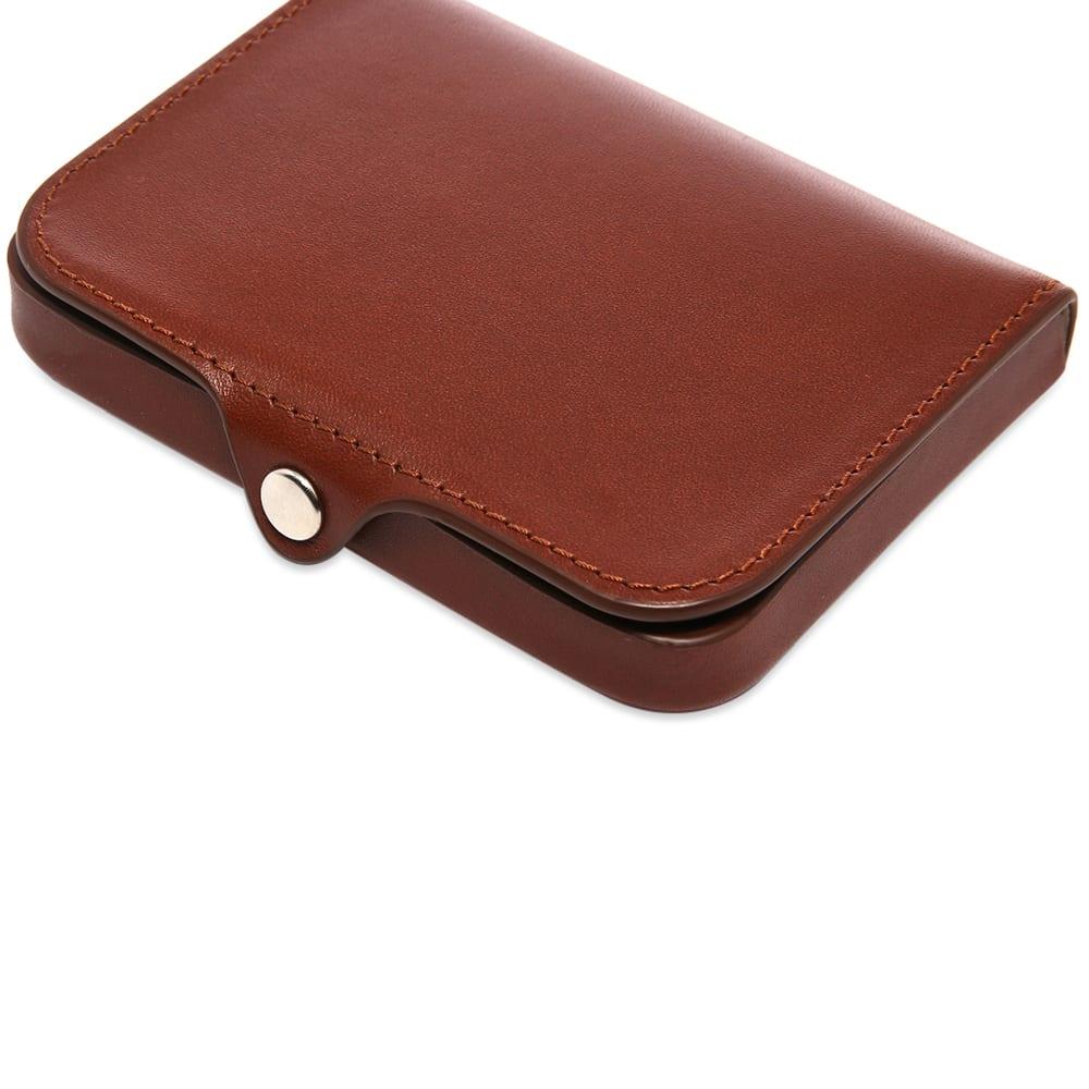 A.P.C. Leather Josh Wallet in Brown for Men - Lyst