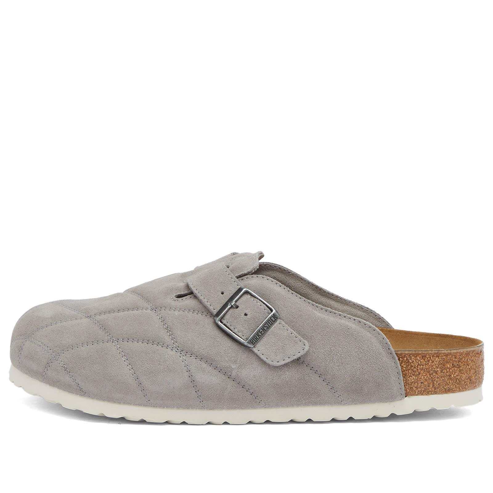 Birkenstock Boston Quilted Clog in Gray for Men | Lyst