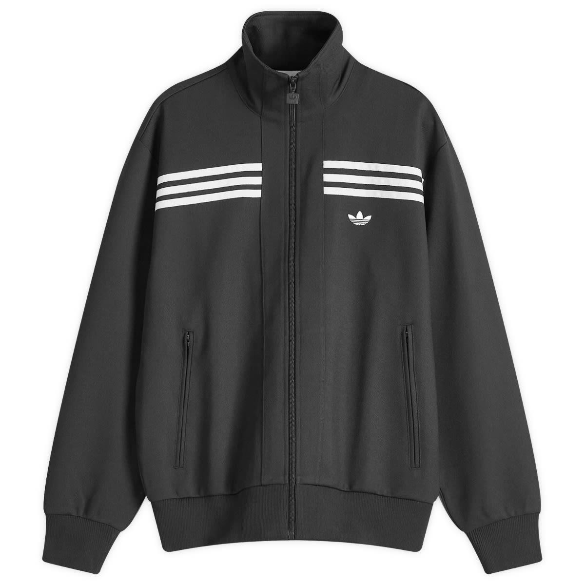 adidas Beckenbauer Track Top in Black for Men | Lyst