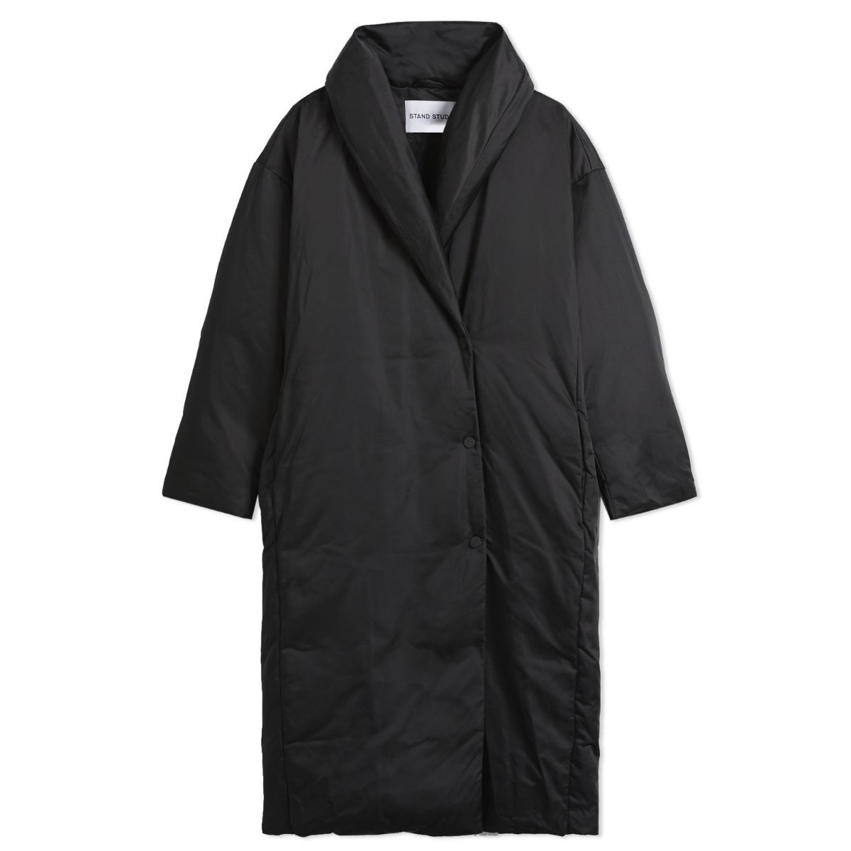 Stand Studio Puffer Jacket in Black | Lyst