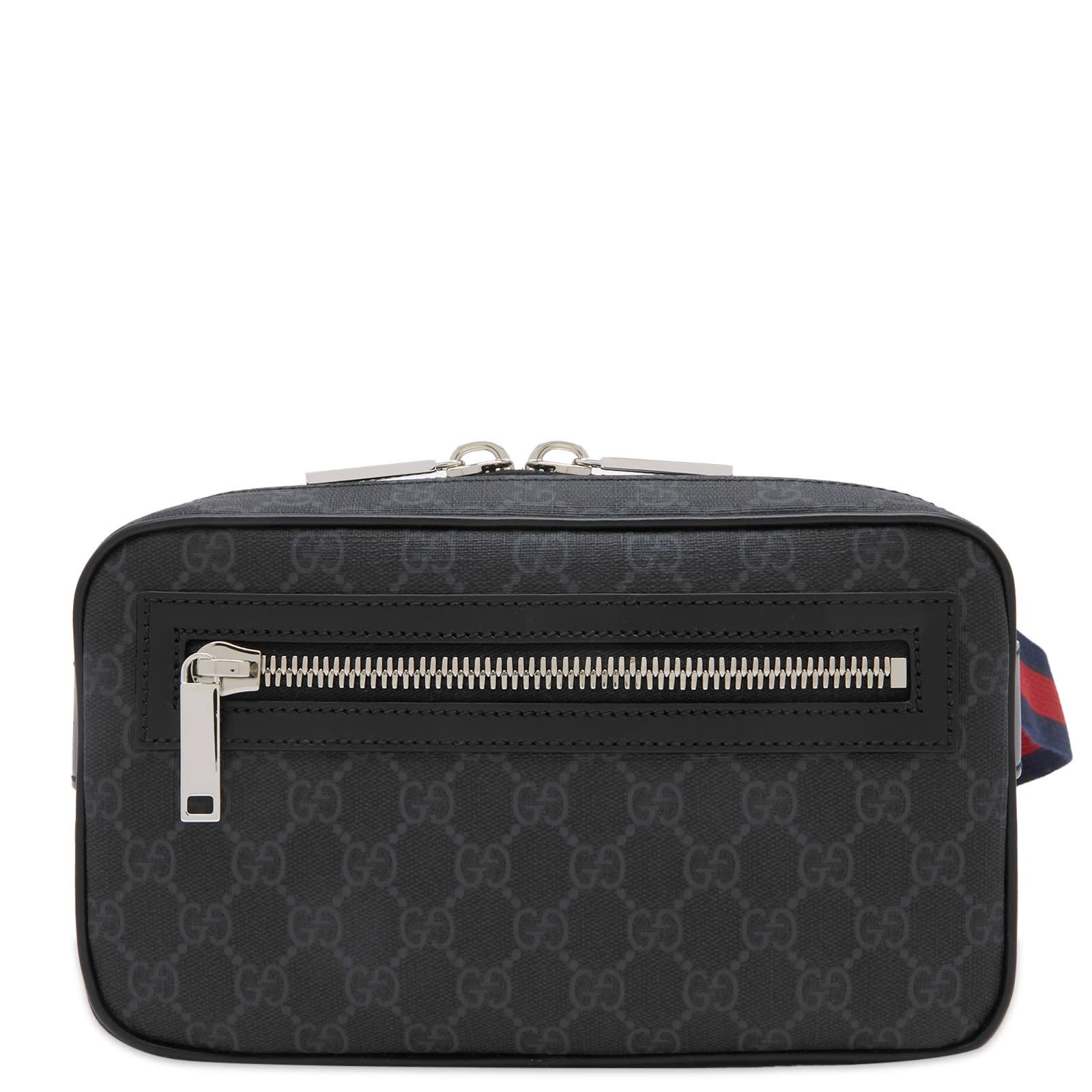 Gucci Gg Waist Bag in Black for Men | Lyst