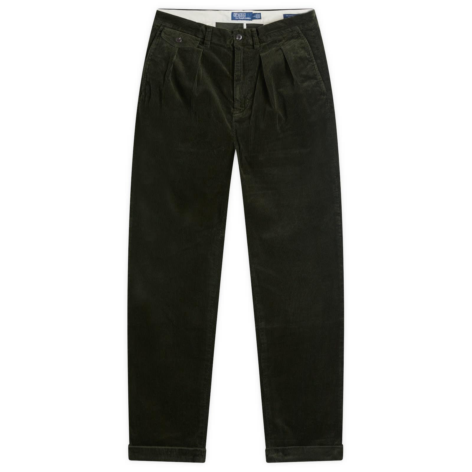 Polo Ralph Lauren Pleated Chino in Black for Men | Lyst