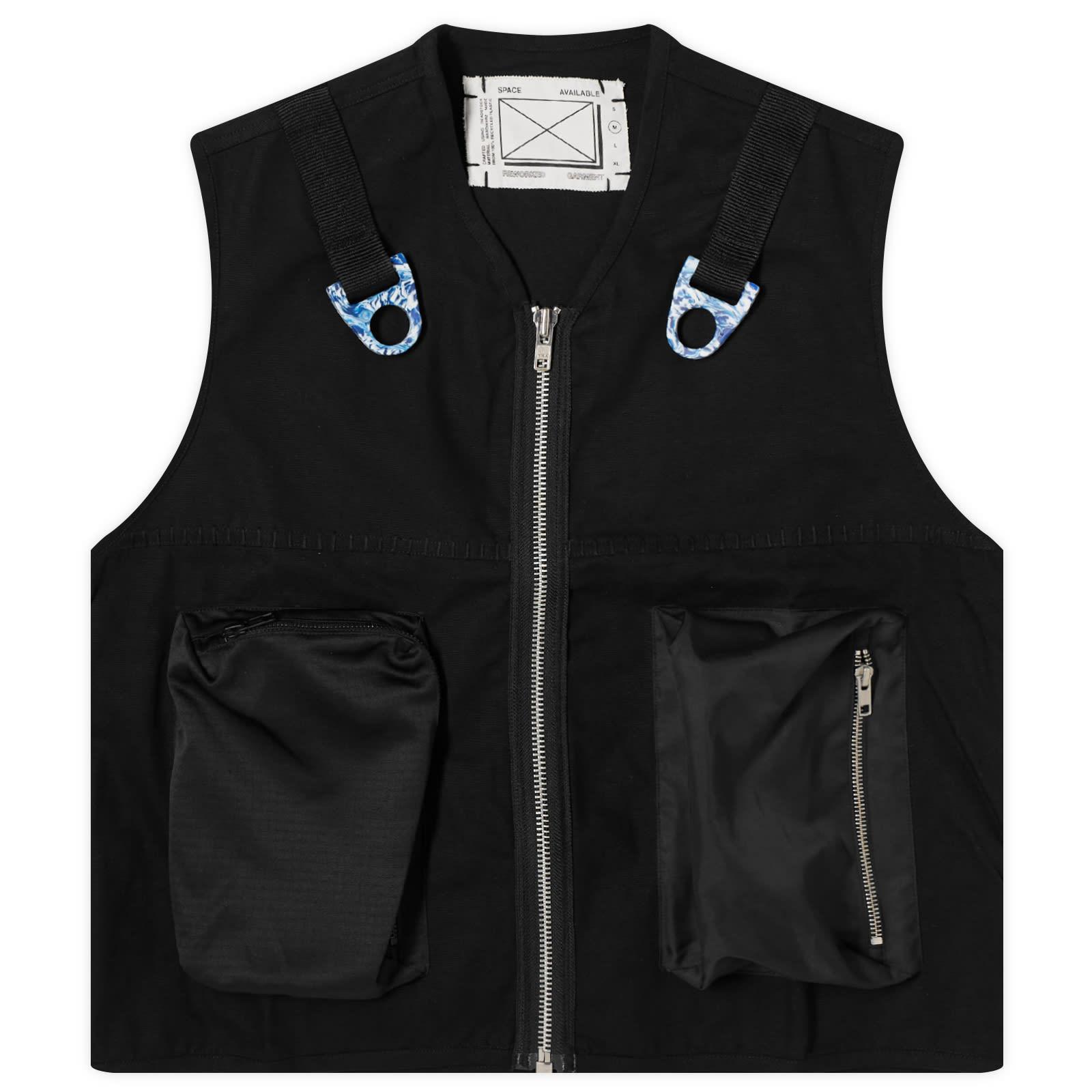 Space Available Utility Parachute Vest in Black for Men | Lyst