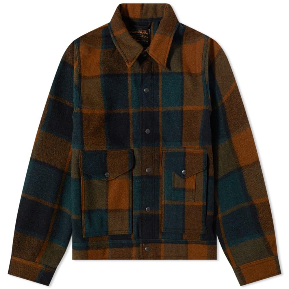 Filson Mackinaw Wool Work Jacket in Green for Men | Lyst Filson Mackinaw Wool Work Jacket in Green for Men | Lyst