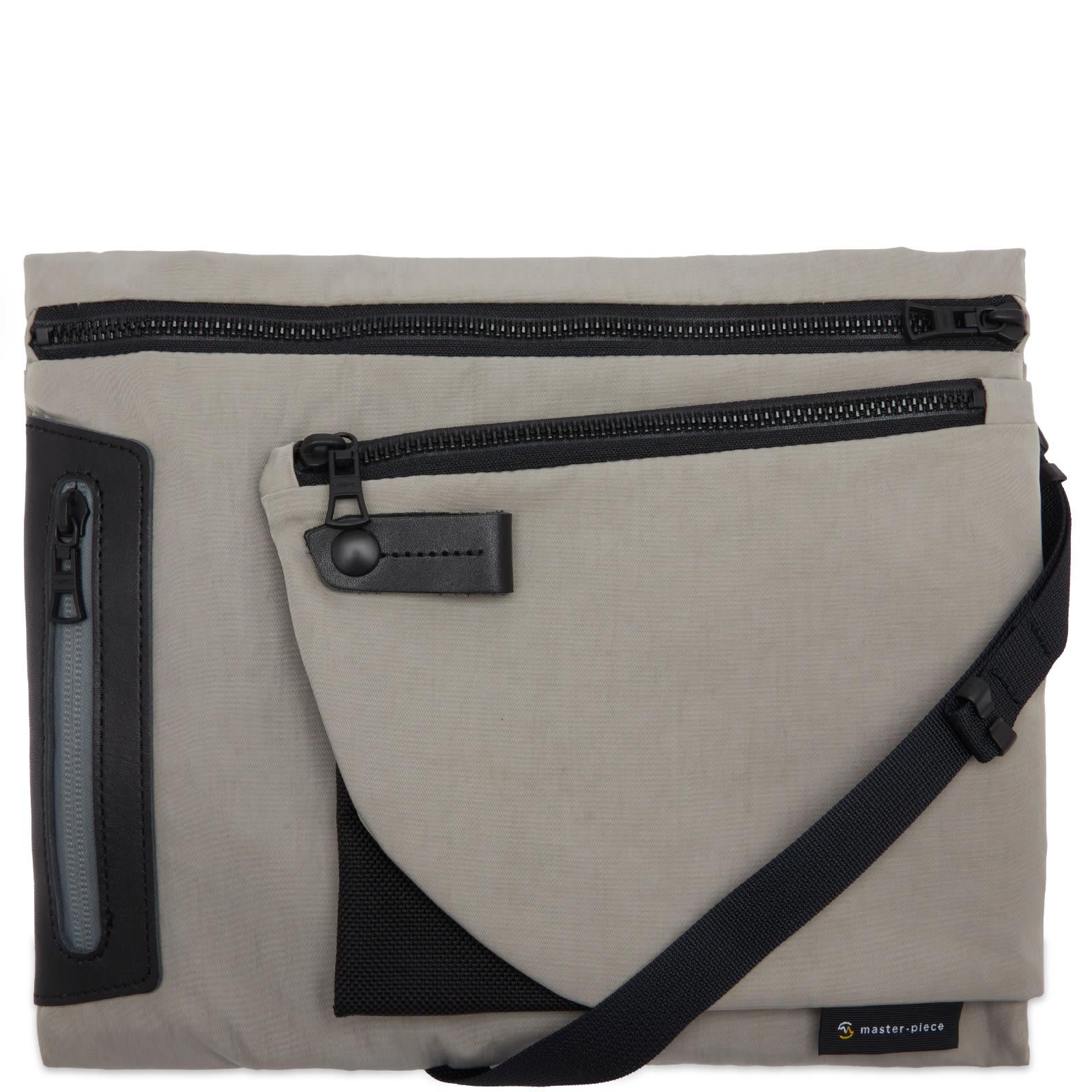 master-piece Sacoche Bag in Gray | Lyst