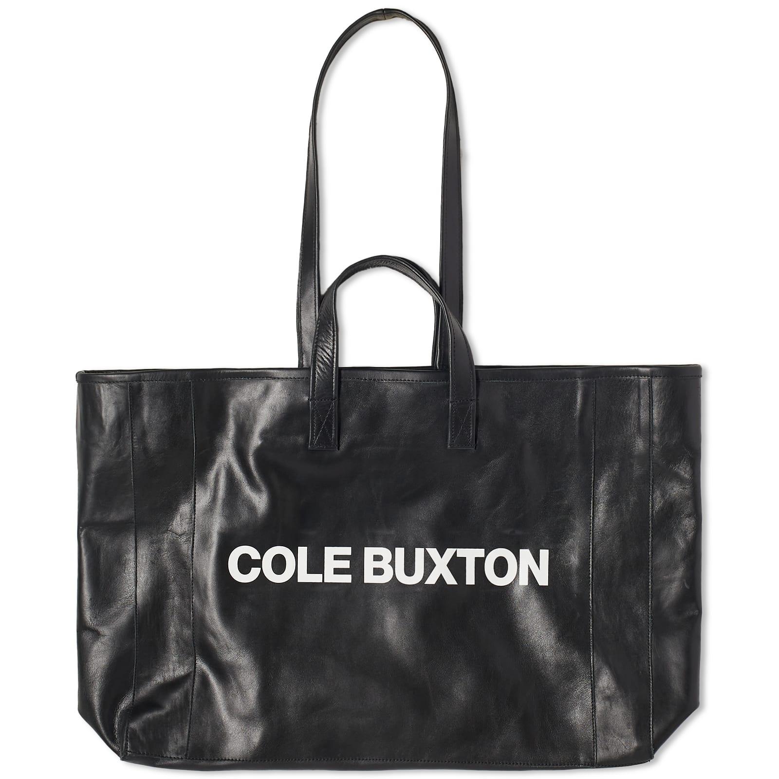 Cole Buxton Leather Tote Bag L in Black for Men | Lyst