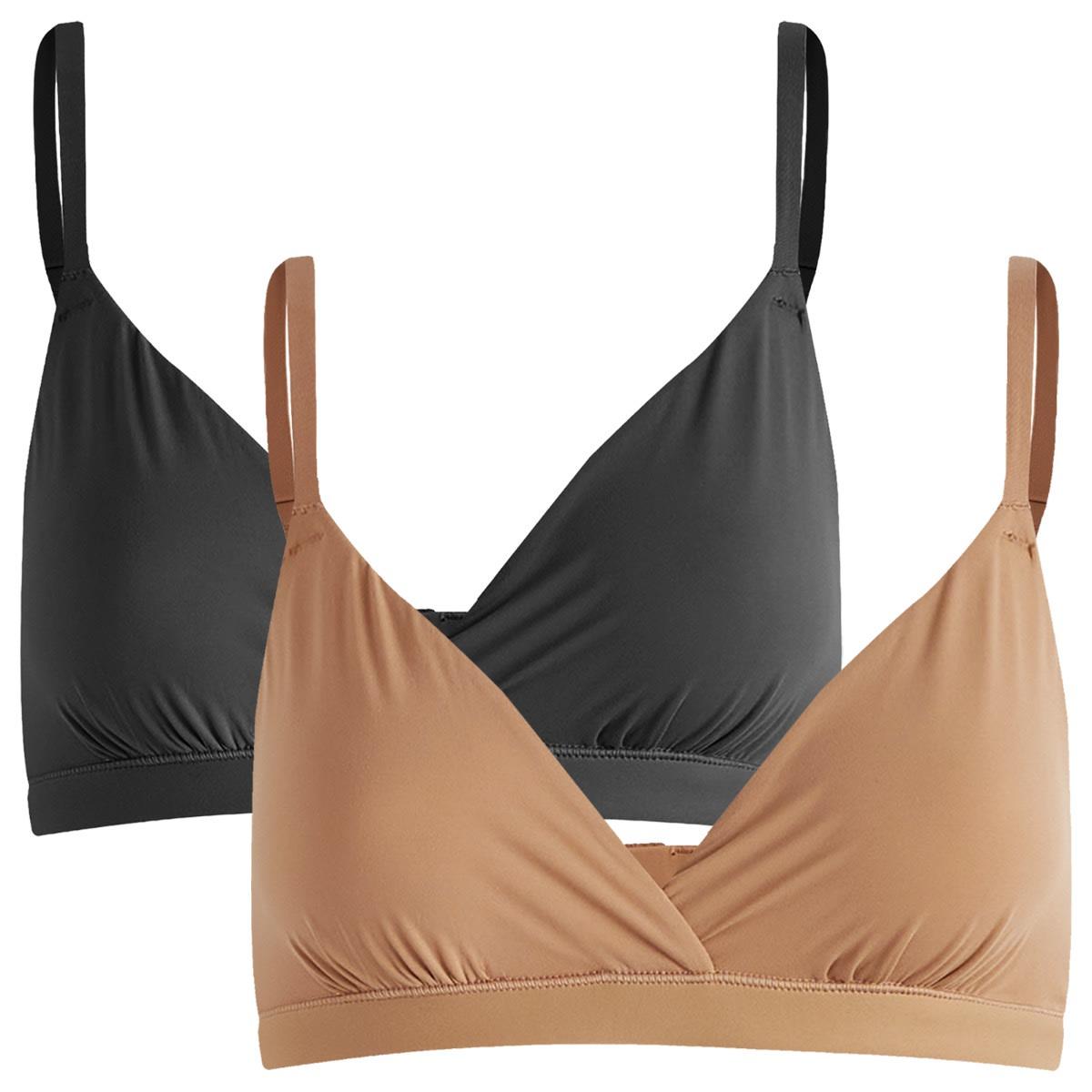 Skims Fits Everybody Bundle Crossover Bralette 2 Pack in Brown | Lyst