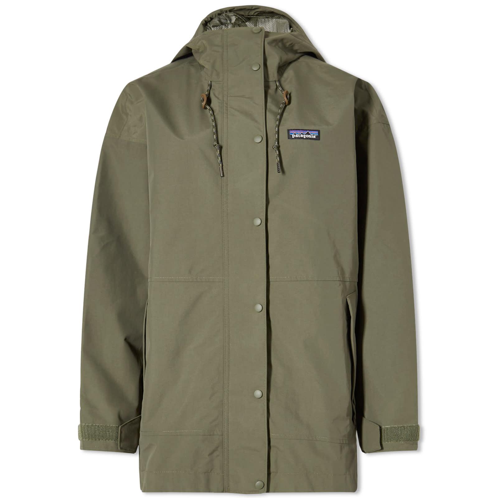 Patagonia Outdoor Everyday Rain Jacket Basin in Green | Lyst UK