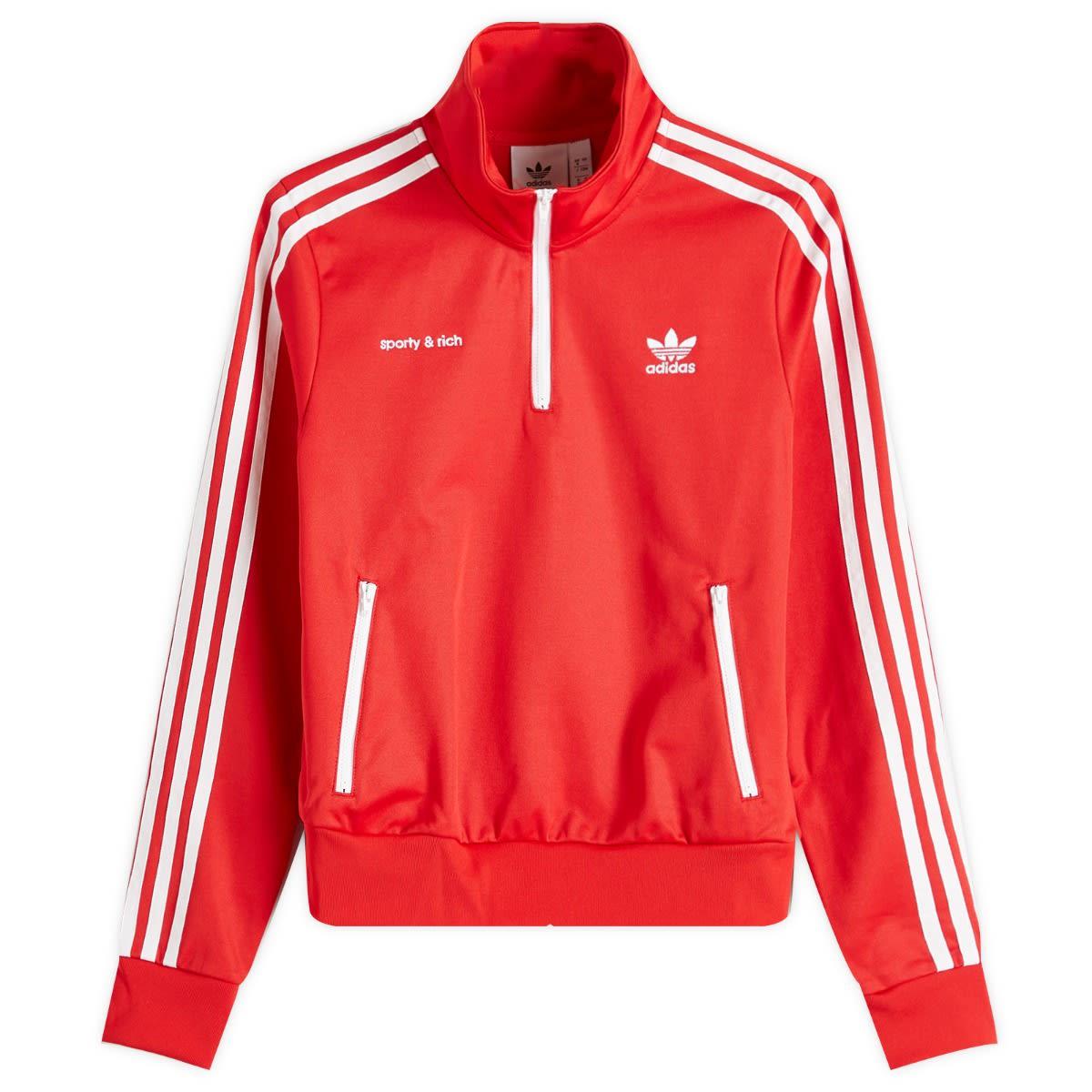 adidas X Sporty & Rich Track Top in Red | Lyst