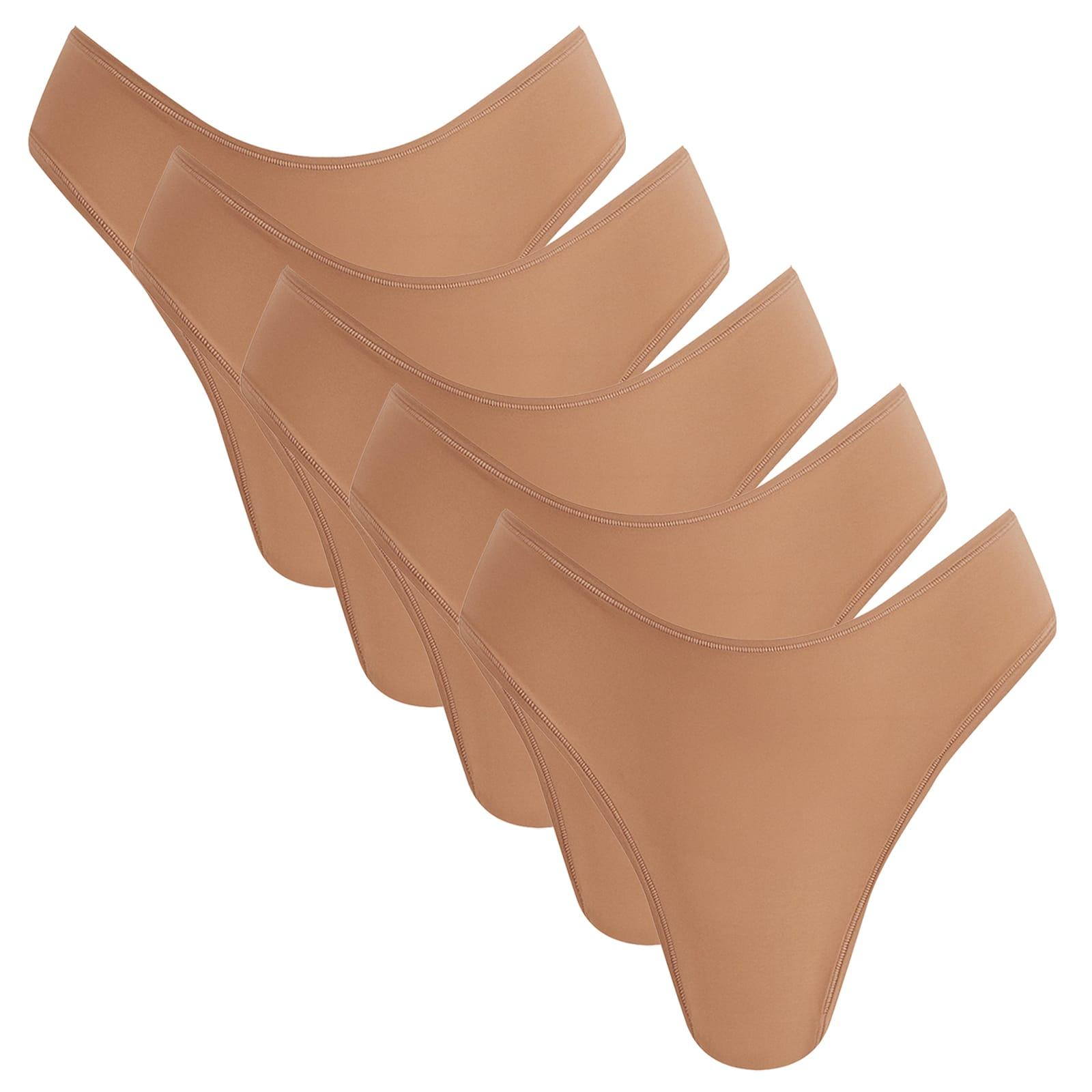 Skims Fits Everybody Bundle Thong 5 Pack in Brown | Lyst