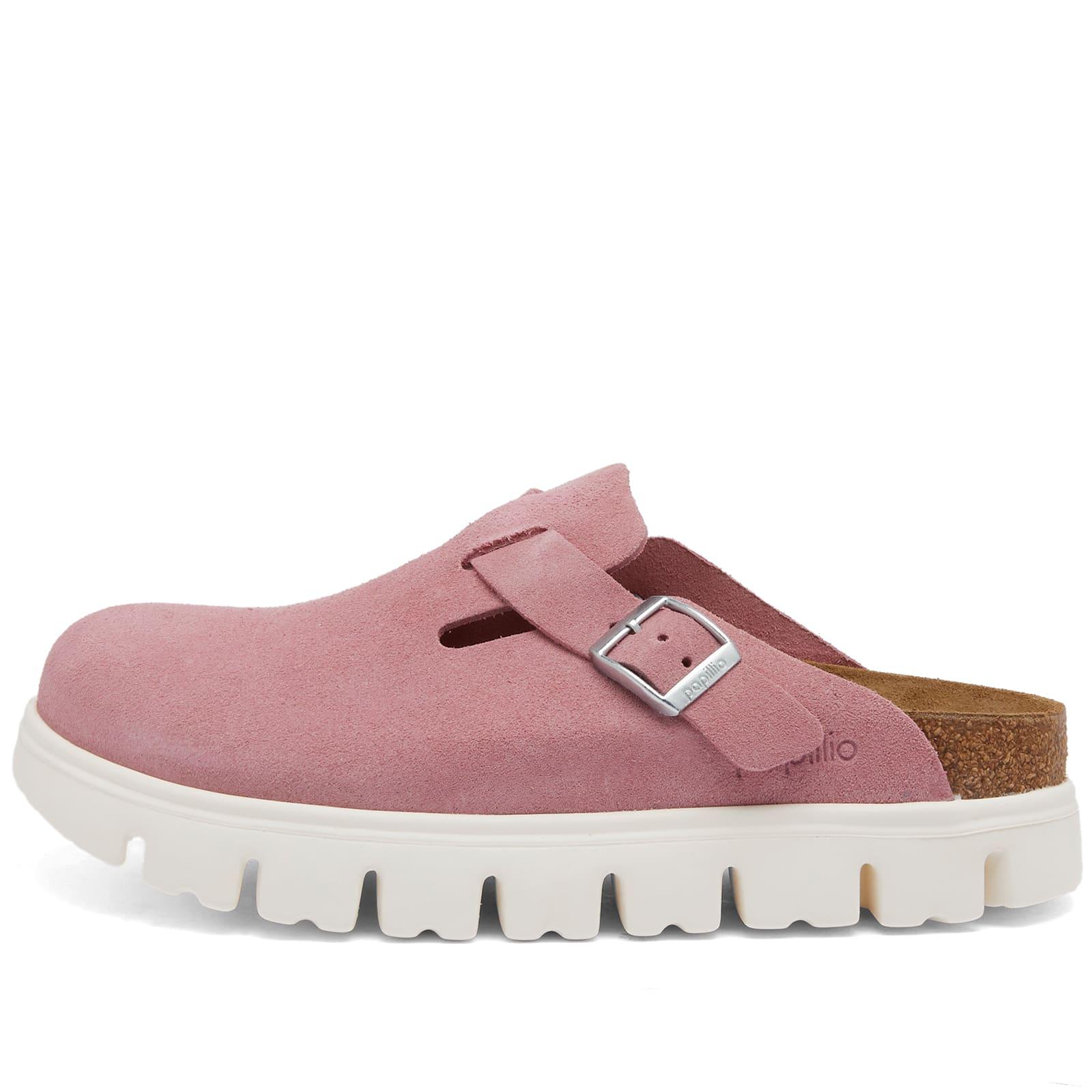 Birkenstock Boston Chunky Clog in Pink | Lyst