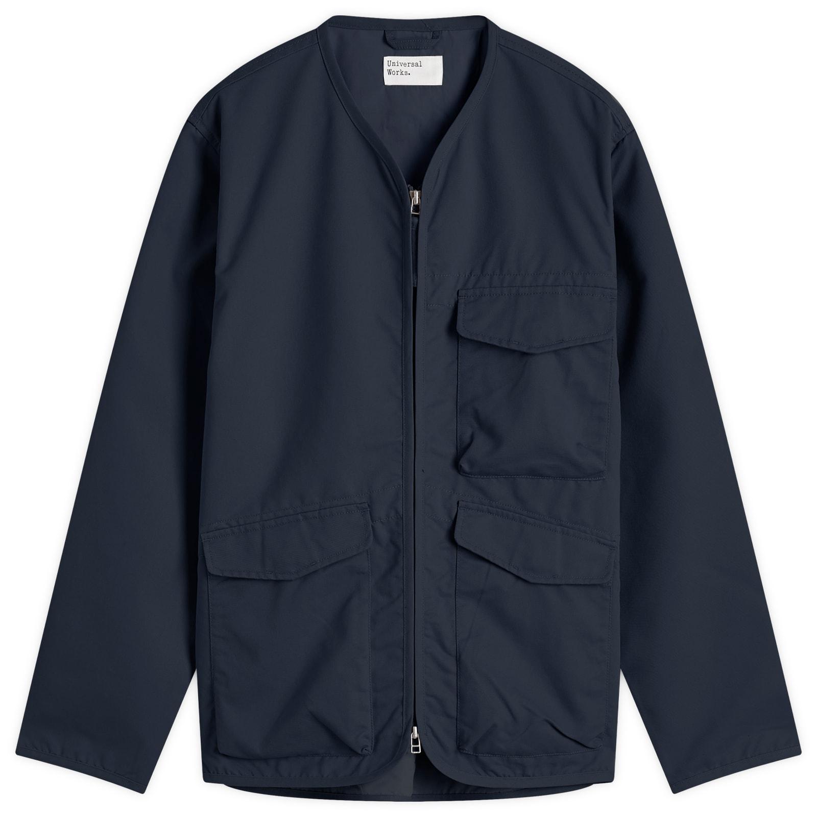 Universal Works Brushed Polytech Parachute Liner Jacket in Blue for Men ...