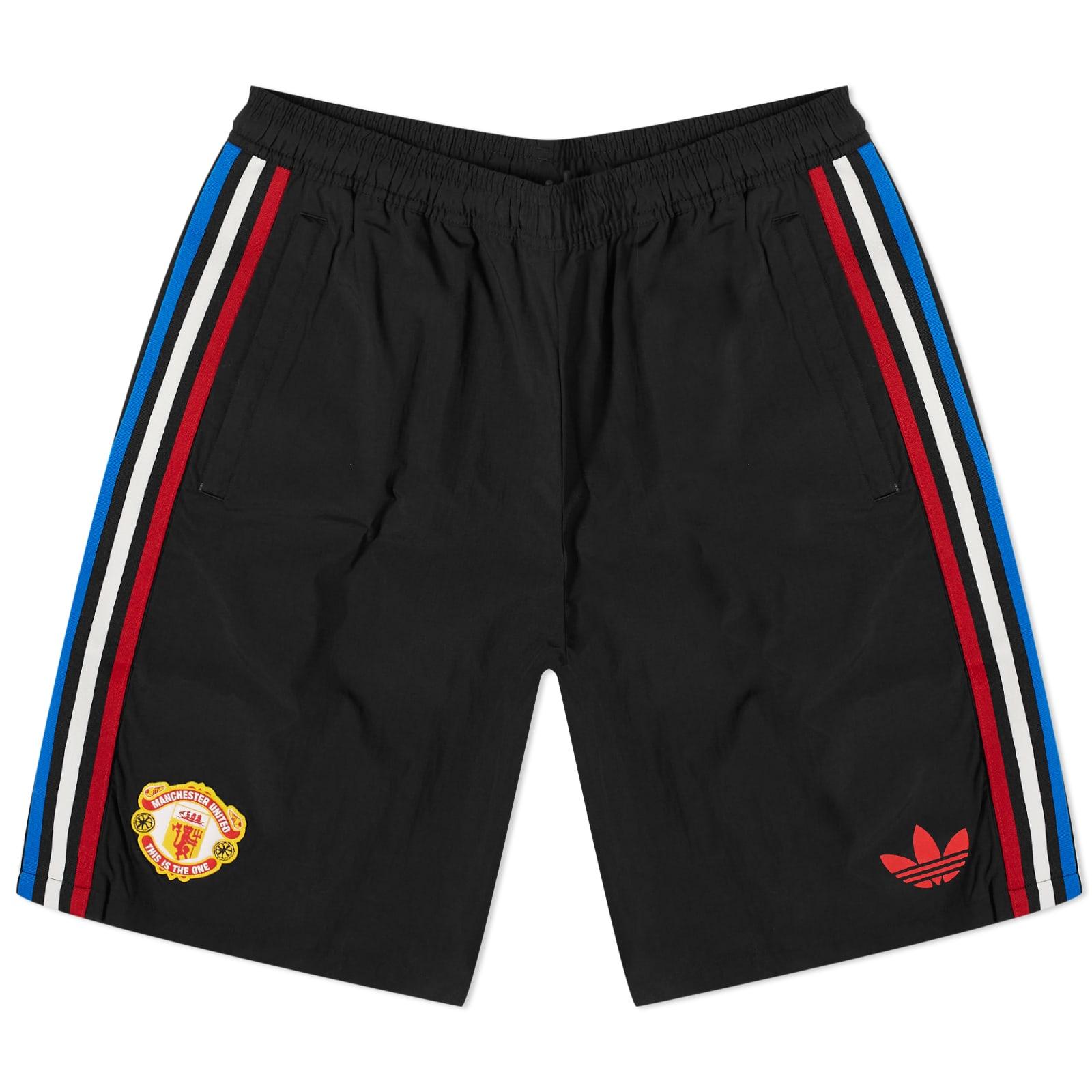adidas X Mufc X The Stone Roses Shorts in Black for Men | Lyst