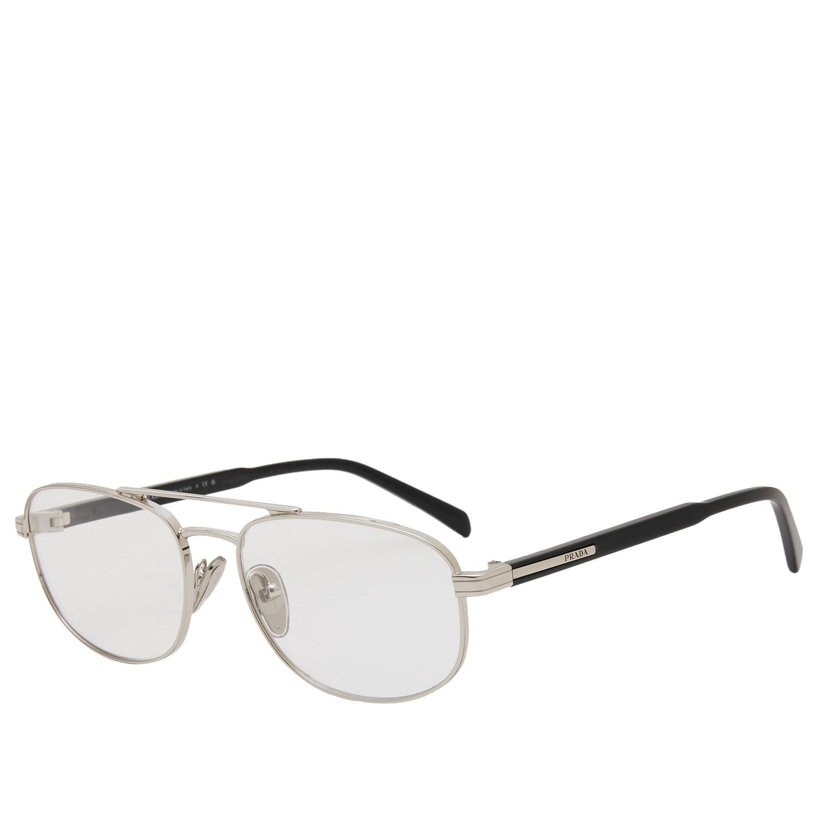 Prada A56V Glasses in Metallic for Men | Lyst