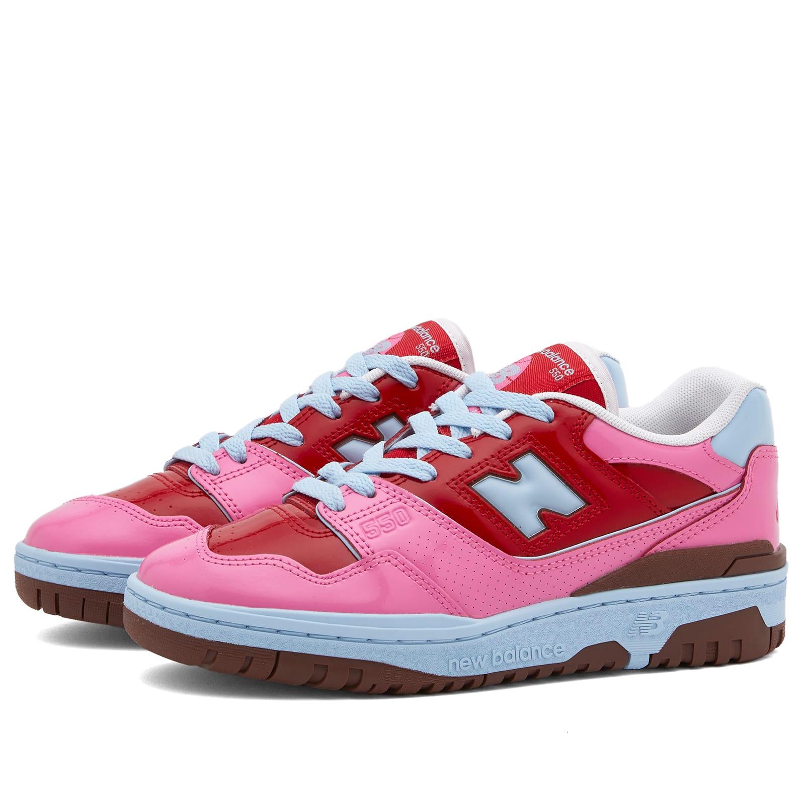 New Balance Bb550Ykc Sneakers in Red | Lyst