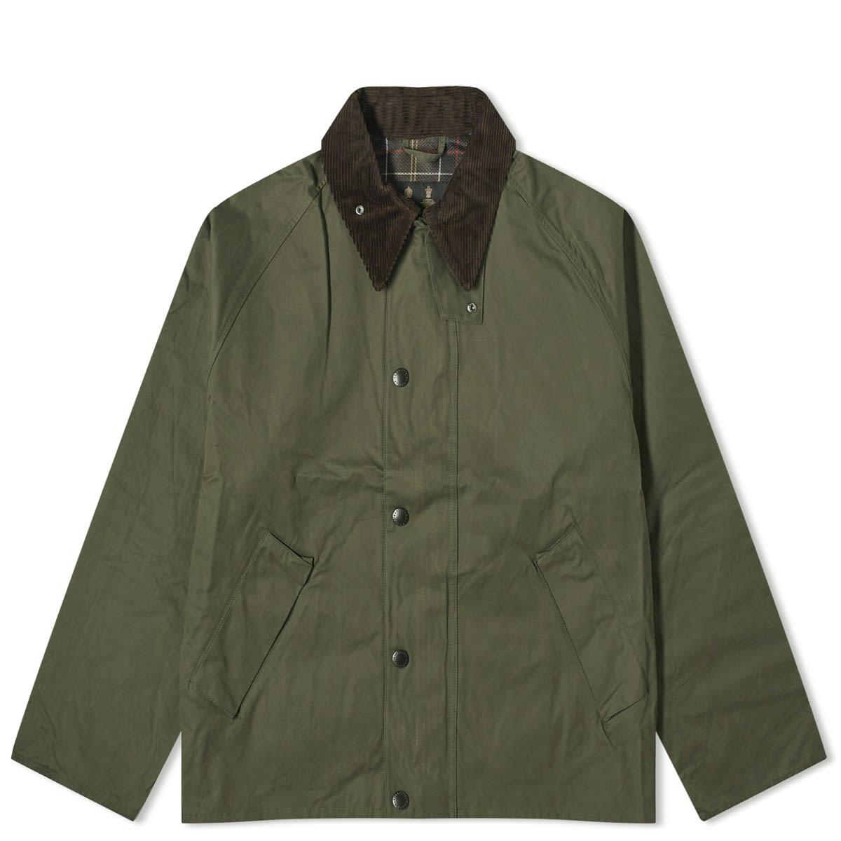 Barbour Os Transporter Casual Jacket in Green for Men | Lyst