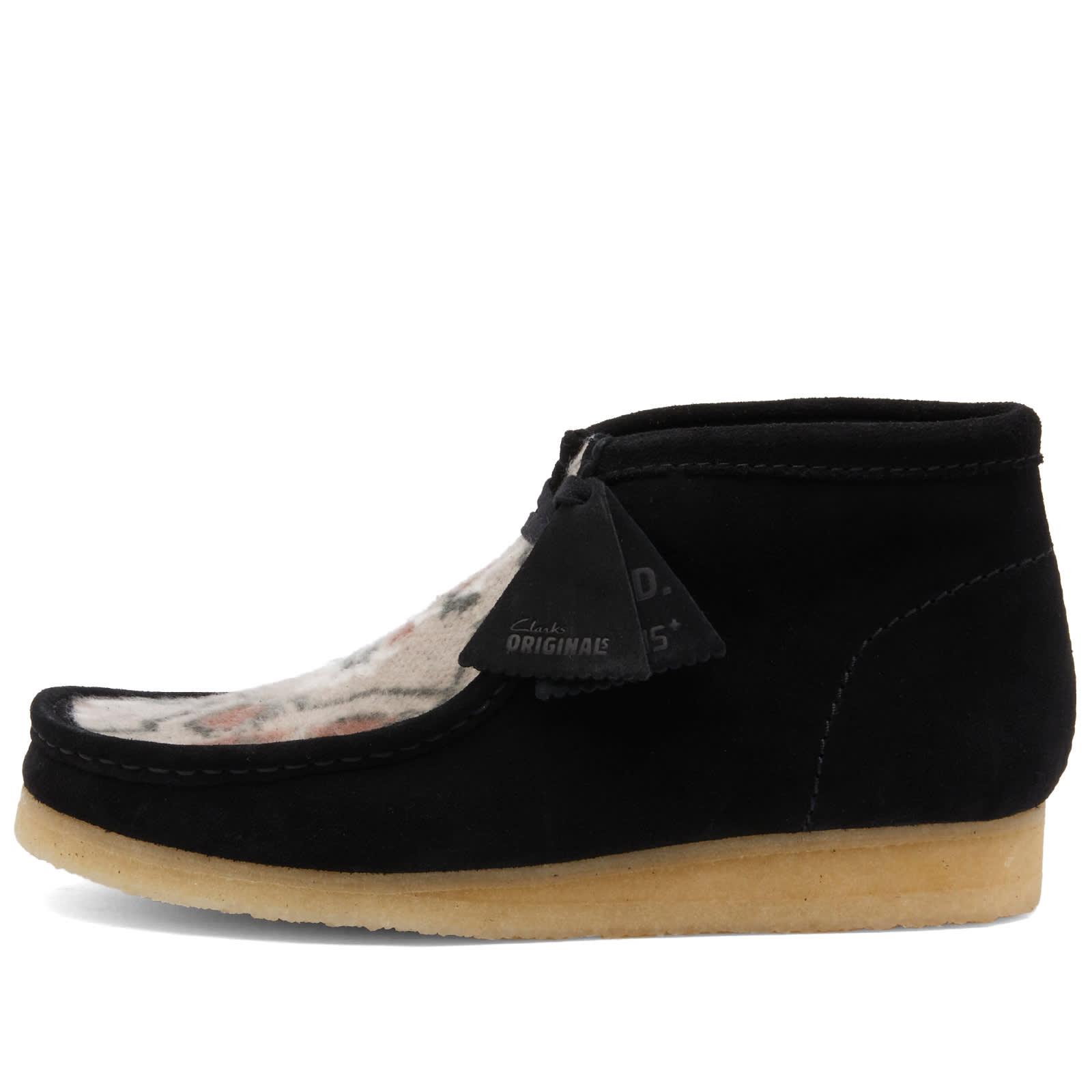 Clarks End. X X Beams Plus 'Ski Club' Wallabee Boot in Black | Lyst
