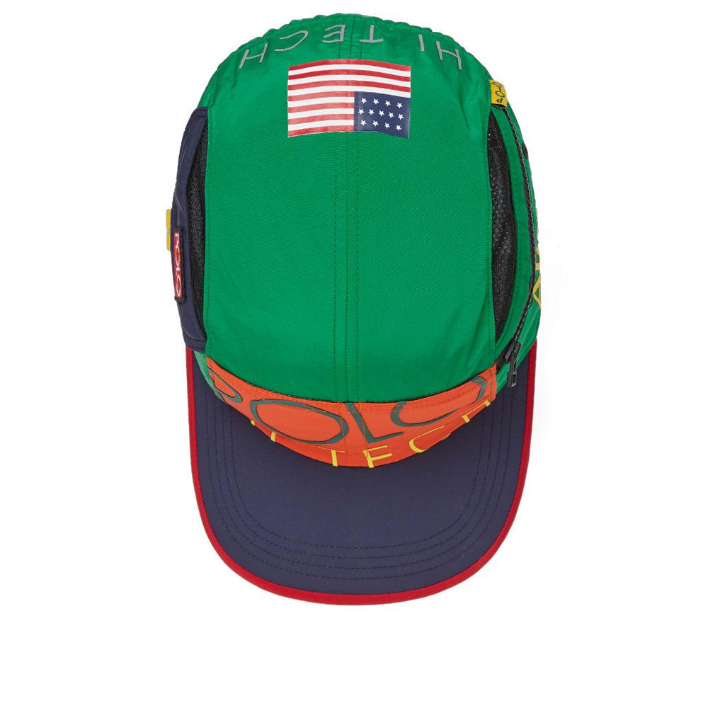 Polo Ralph Lauren Hi-tech 5 Panel Cap in Green for Men - Lyst
