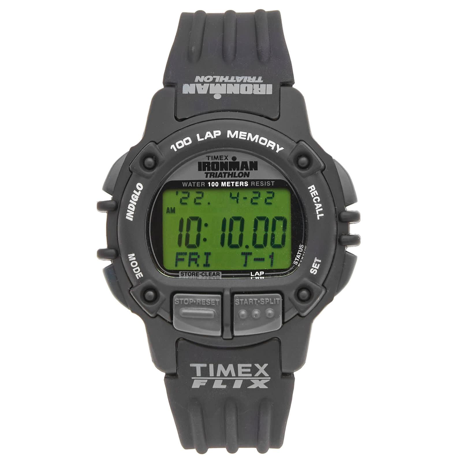 Timex Ironman Flix 100 Lap Watch in Green | Lyst