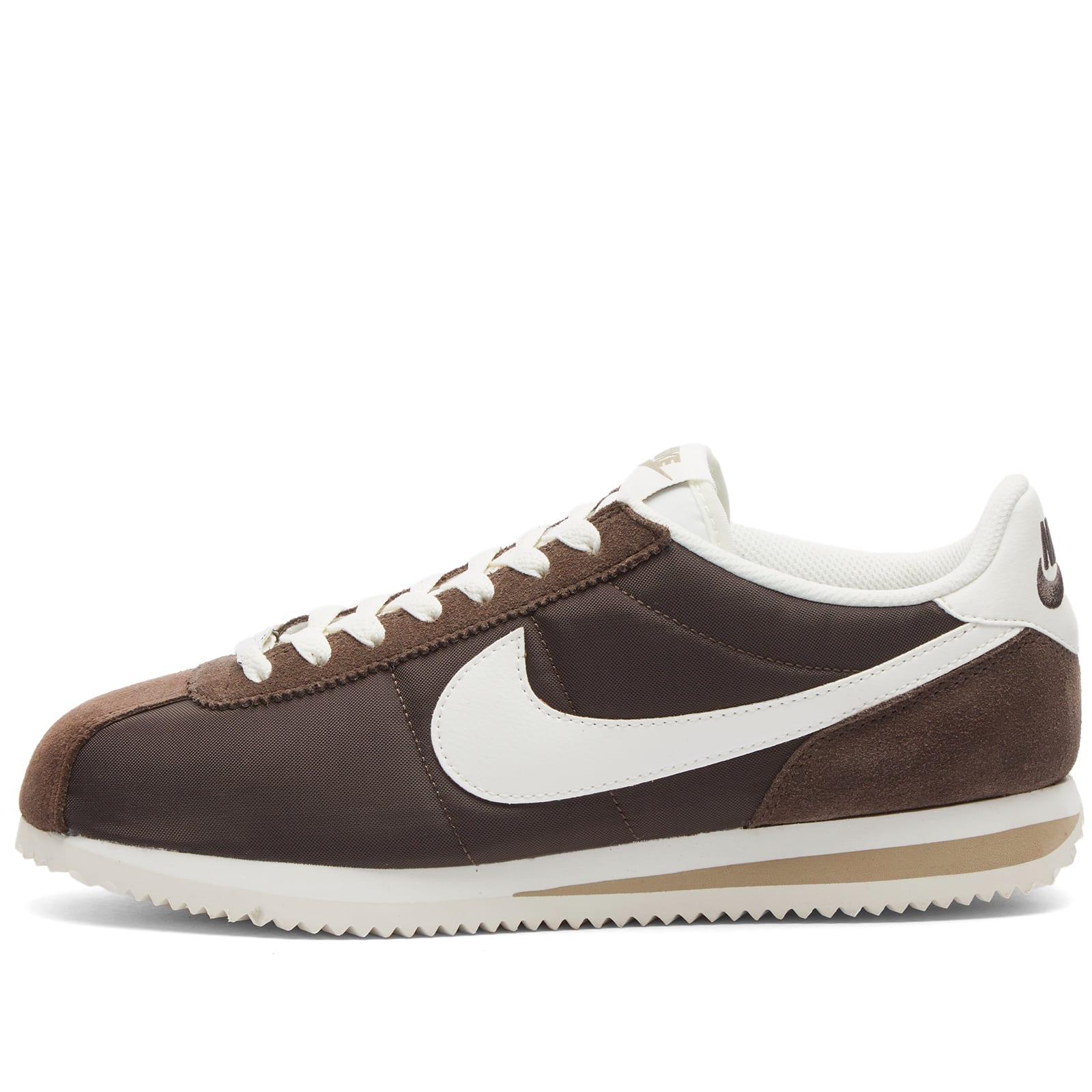 Nike W Cortez Txt Sneakers in Brown | Lyst