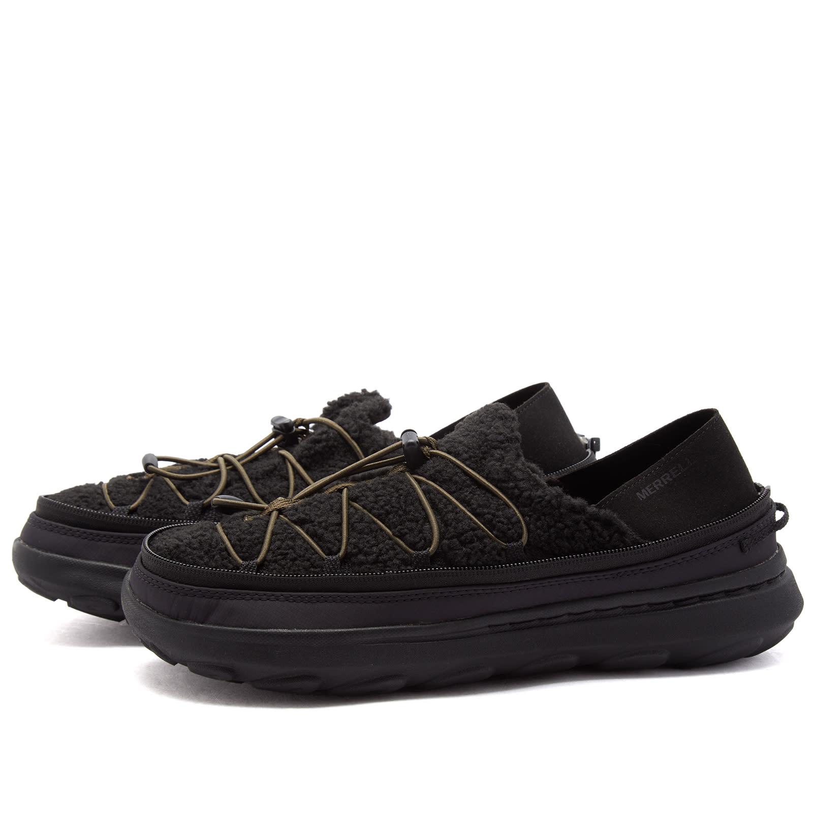 Merrell Hut Moc 2 Packable Fleece 1trl Sneakers in Black for Men | Lyst