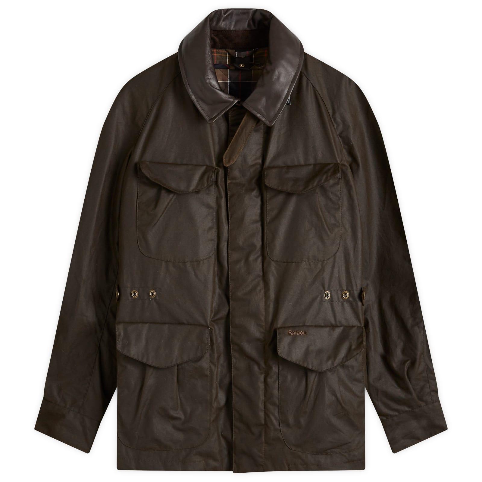 Barbour To Ki To Horse Riding Wax Jacket in Brown for Men | Lyst