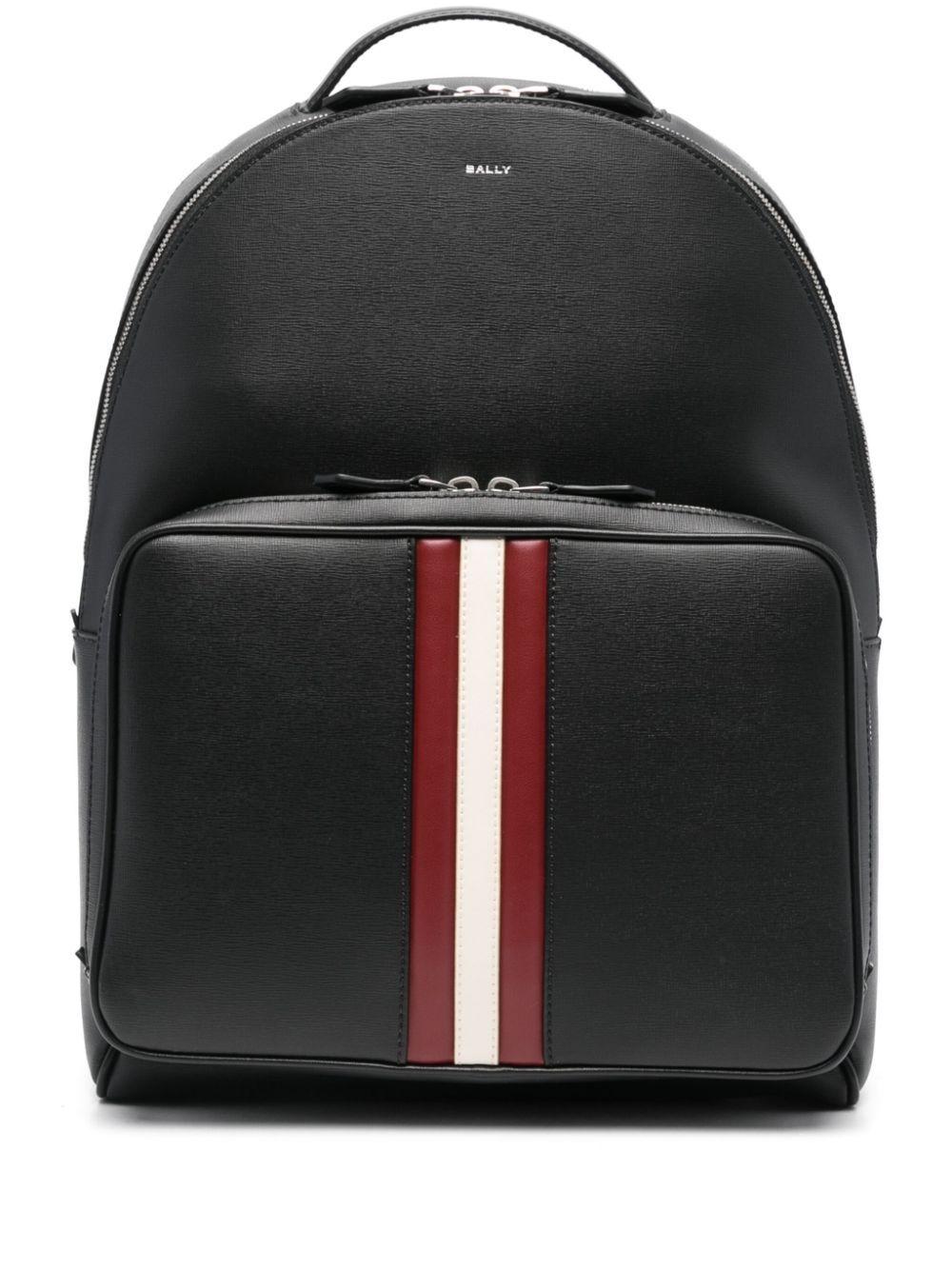 Bally Mythos Leather Backpack in Black for Men | Lyst