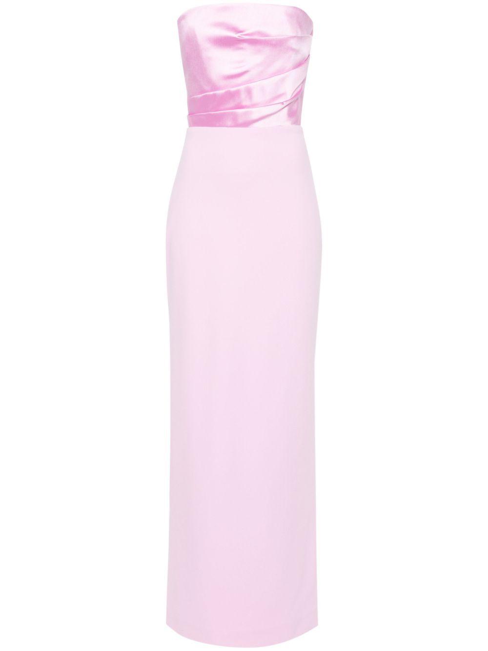 Solace London The Afra Maxi Dress in Pink | Lyst