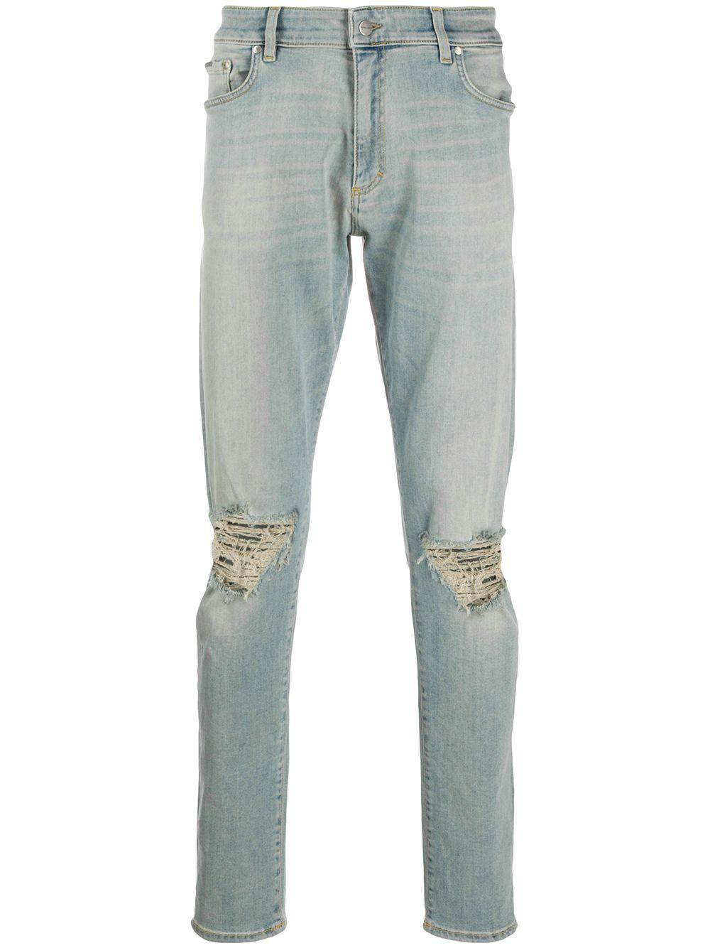 Represent Slim Faded Jeans in Blue for Men - Lyst