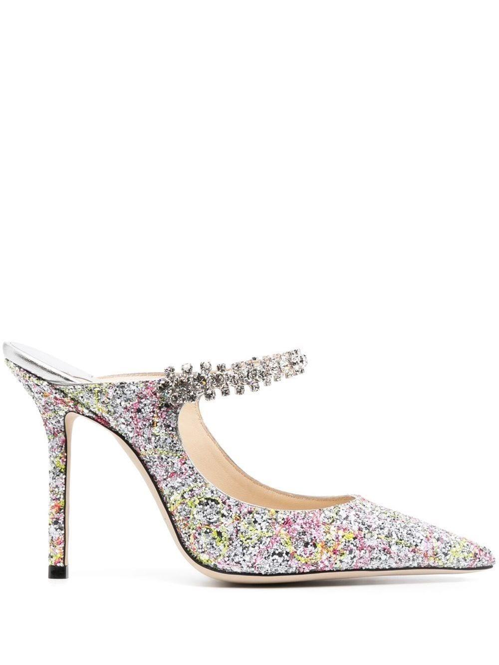 Jimmy Choo Bing 105mm Pointed Pumps In White Lyst