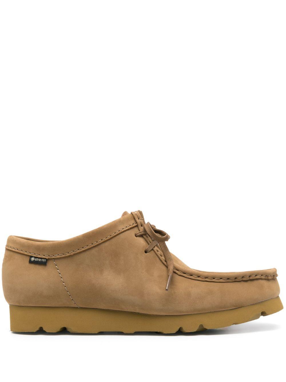 Clarks Wallabee Boots in Brown for Men | Lyst