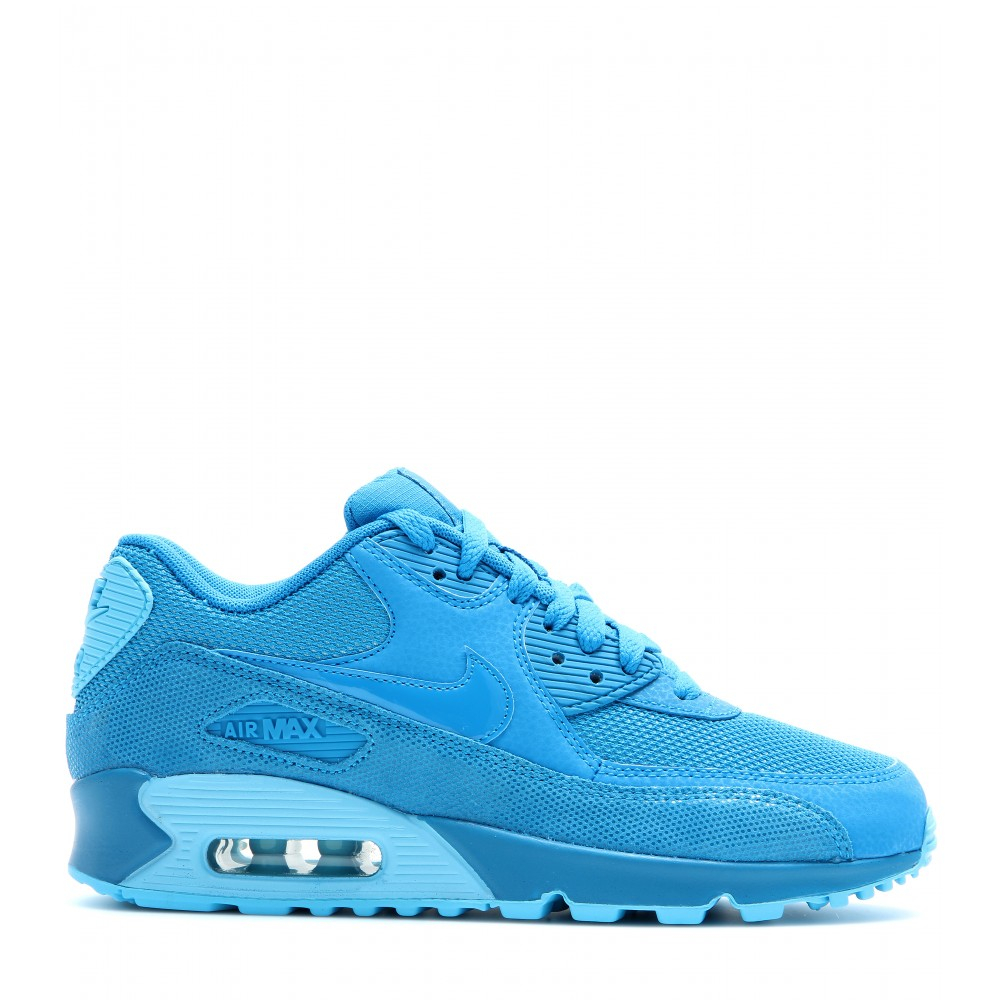 Nike Air Max 90 Premium Sneakers in Blue - Lyst