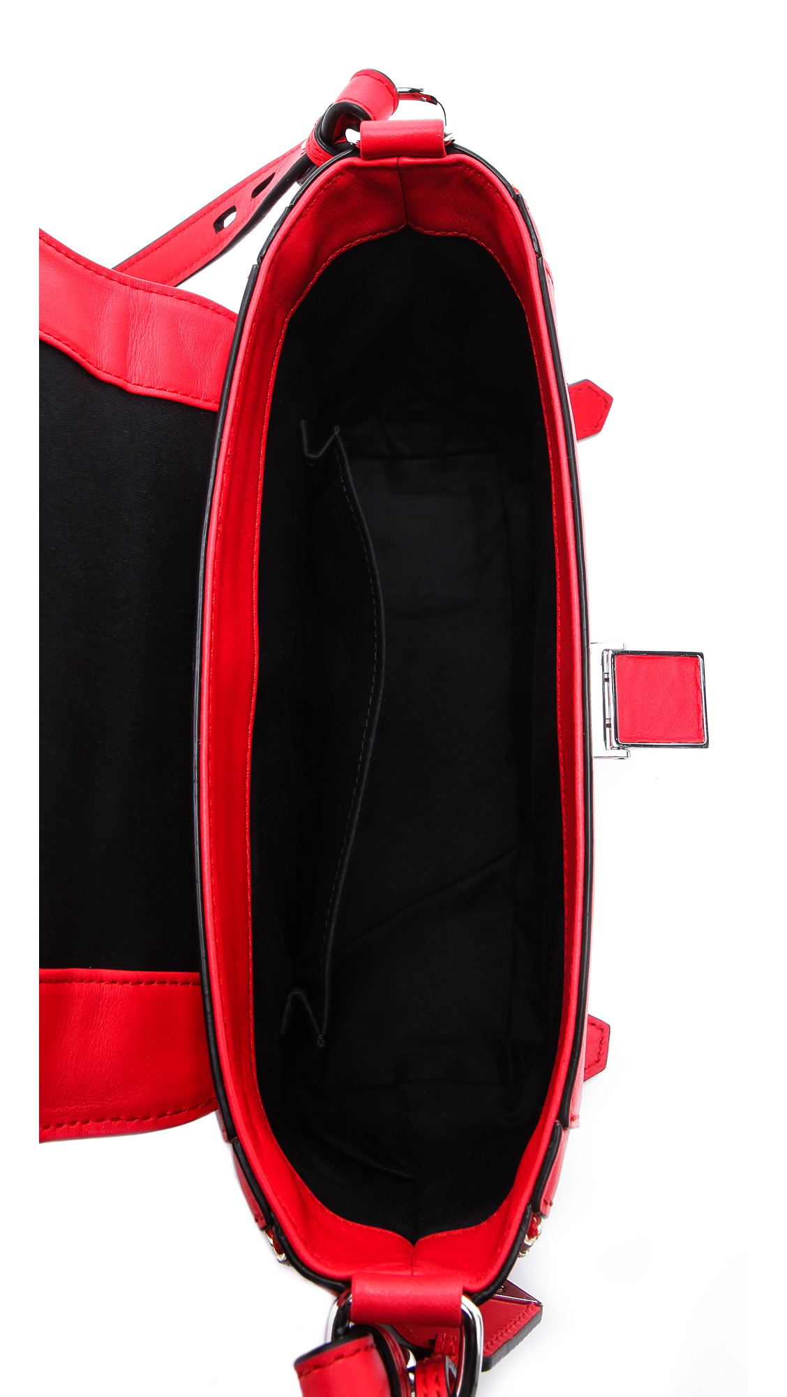 Rebecca Minkoff Elle Mini Shoulder Bag in Hot Red (Red) - Lyst