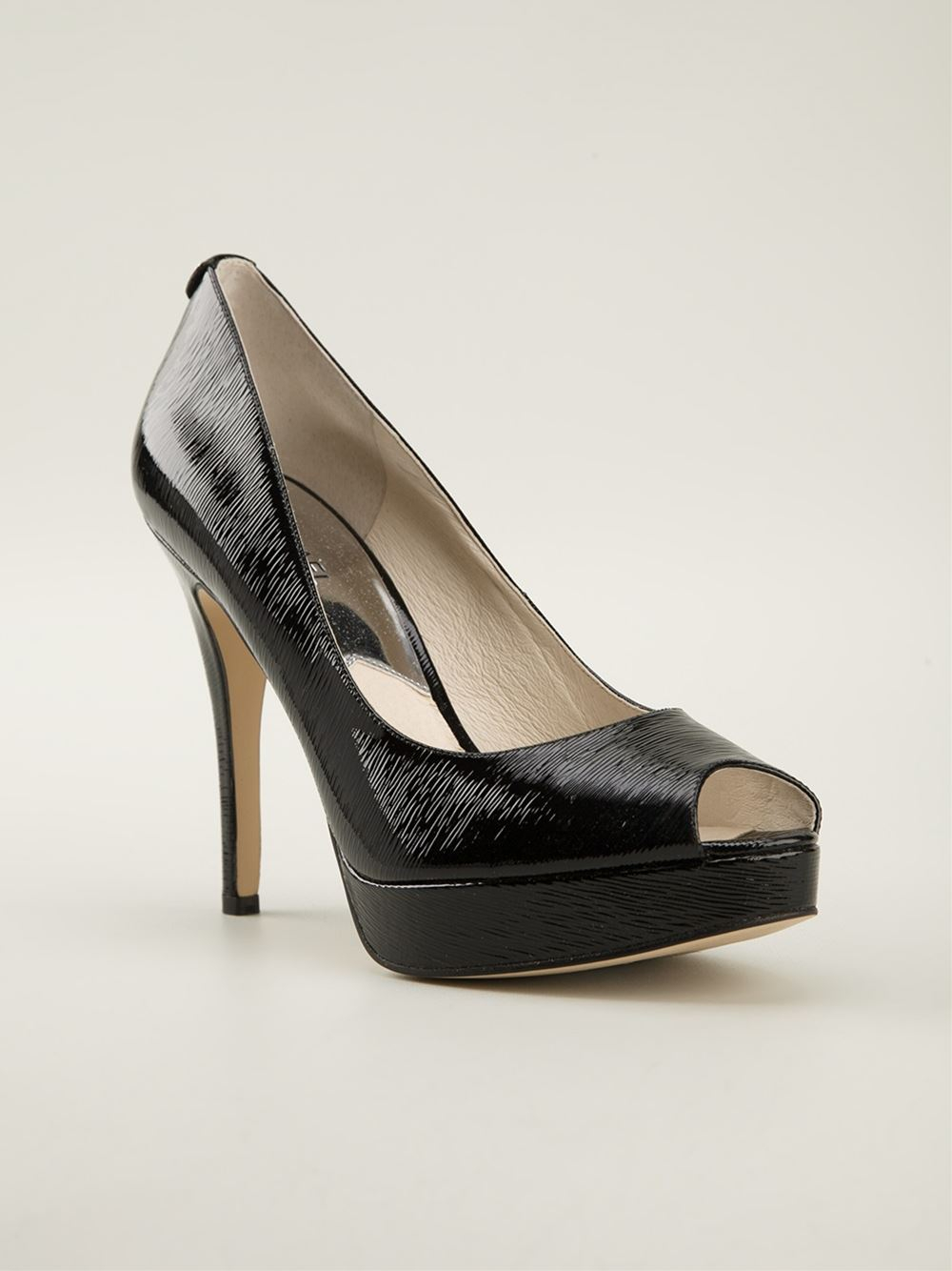 Michael Michael Kors York Platform Pumps In Black Lyst