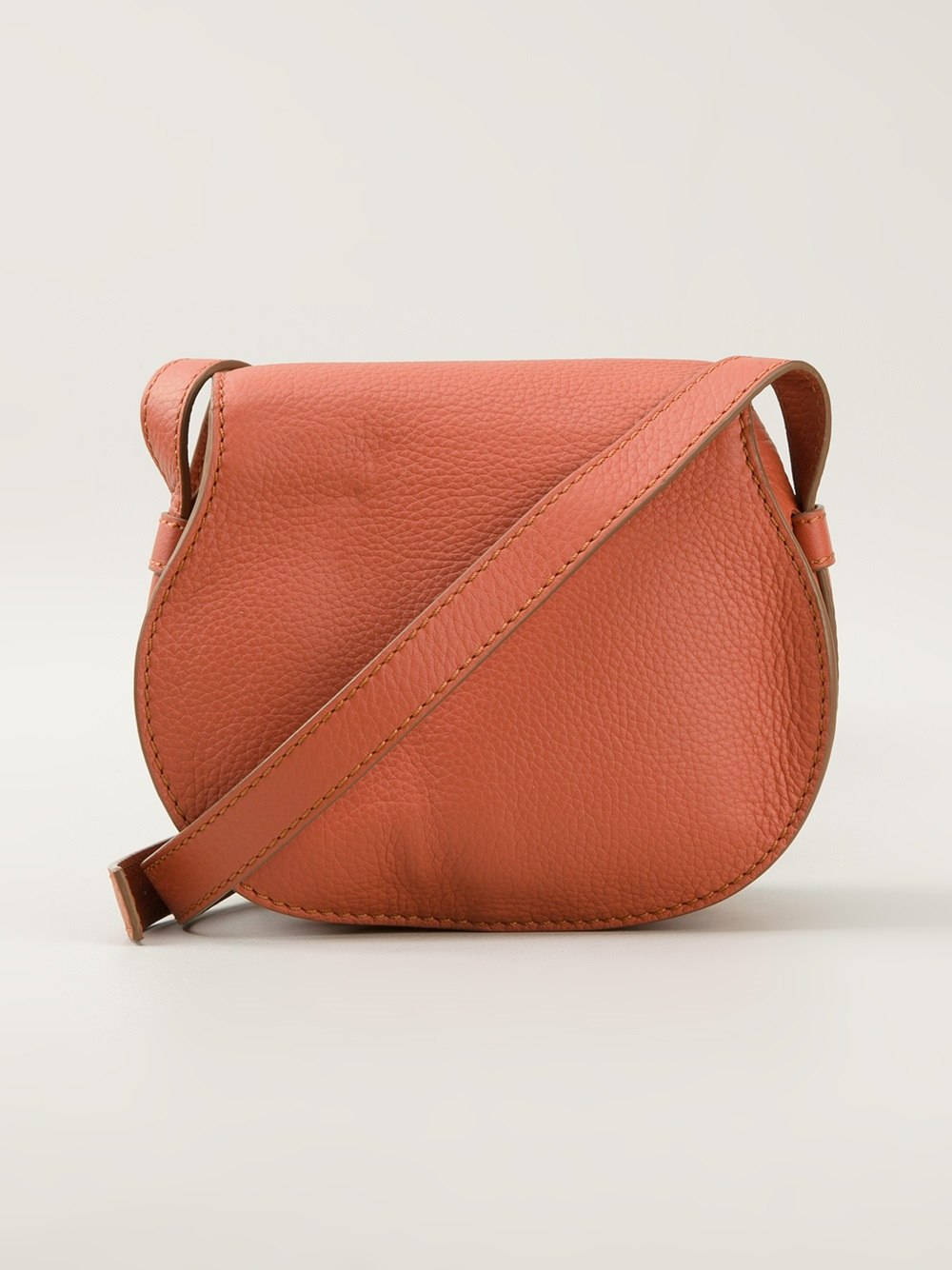 Chloé Mini Marcie Shoulder Bag In Pink And Purple Pink Lyst