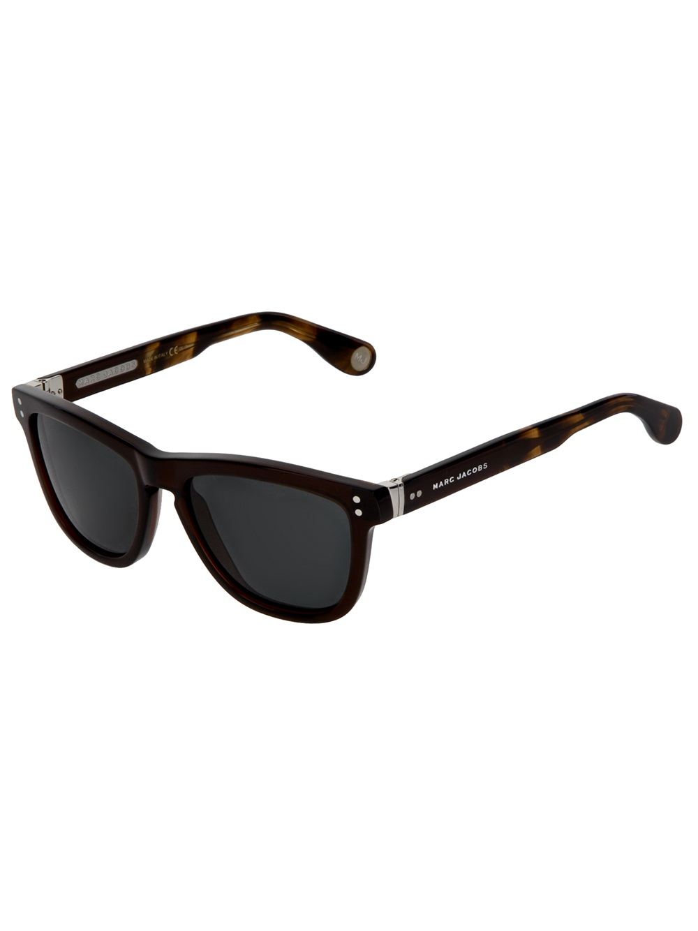 Marc Jacobs Wayfarer Sunglasses In Black For Men Lyst