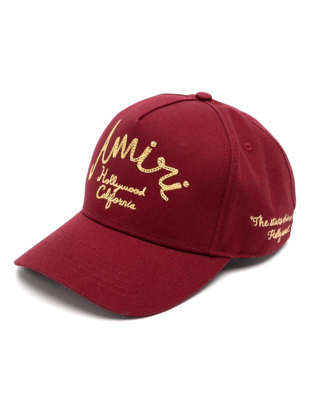 Amiri Hollywood Cap in Red for Men | Lyst