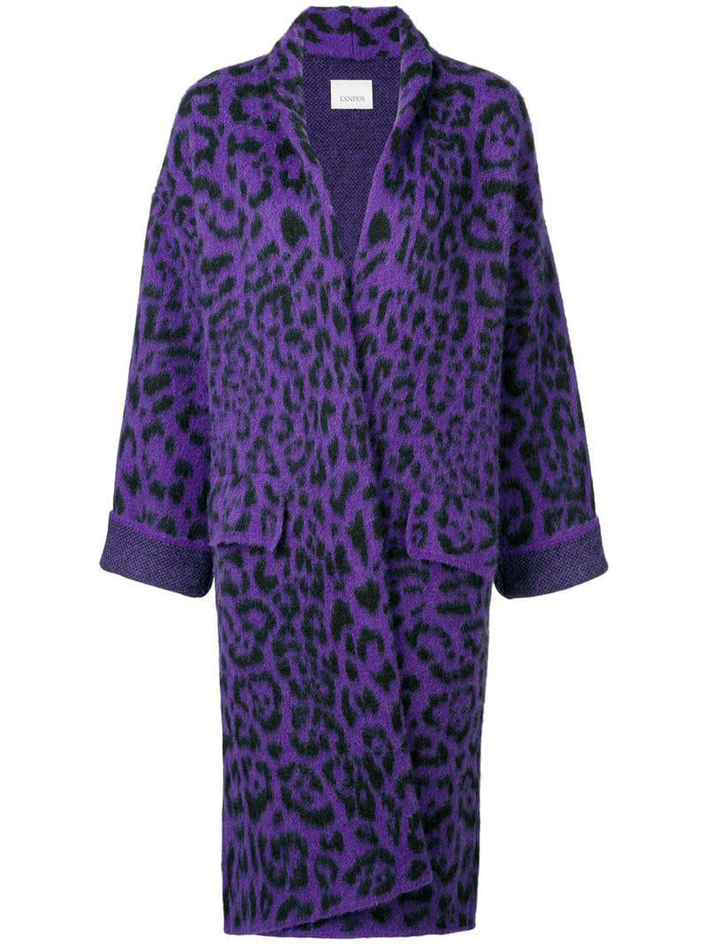 Purple Leopard Print