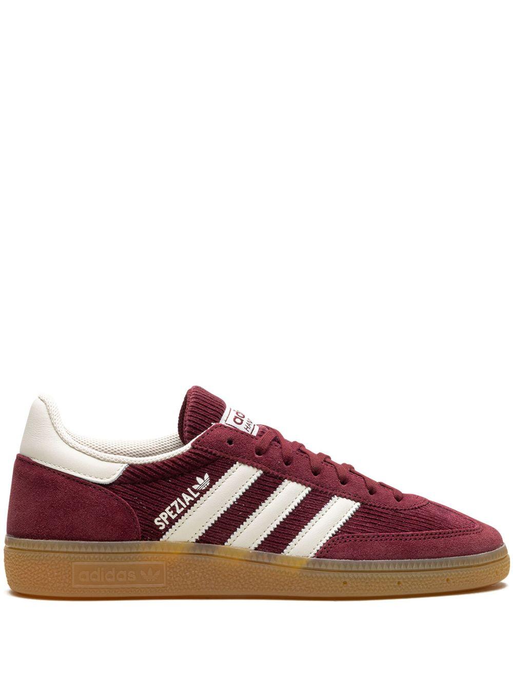 adidas Corduroy Suede Lace-Up Sneakers in Red | Lyst UK
