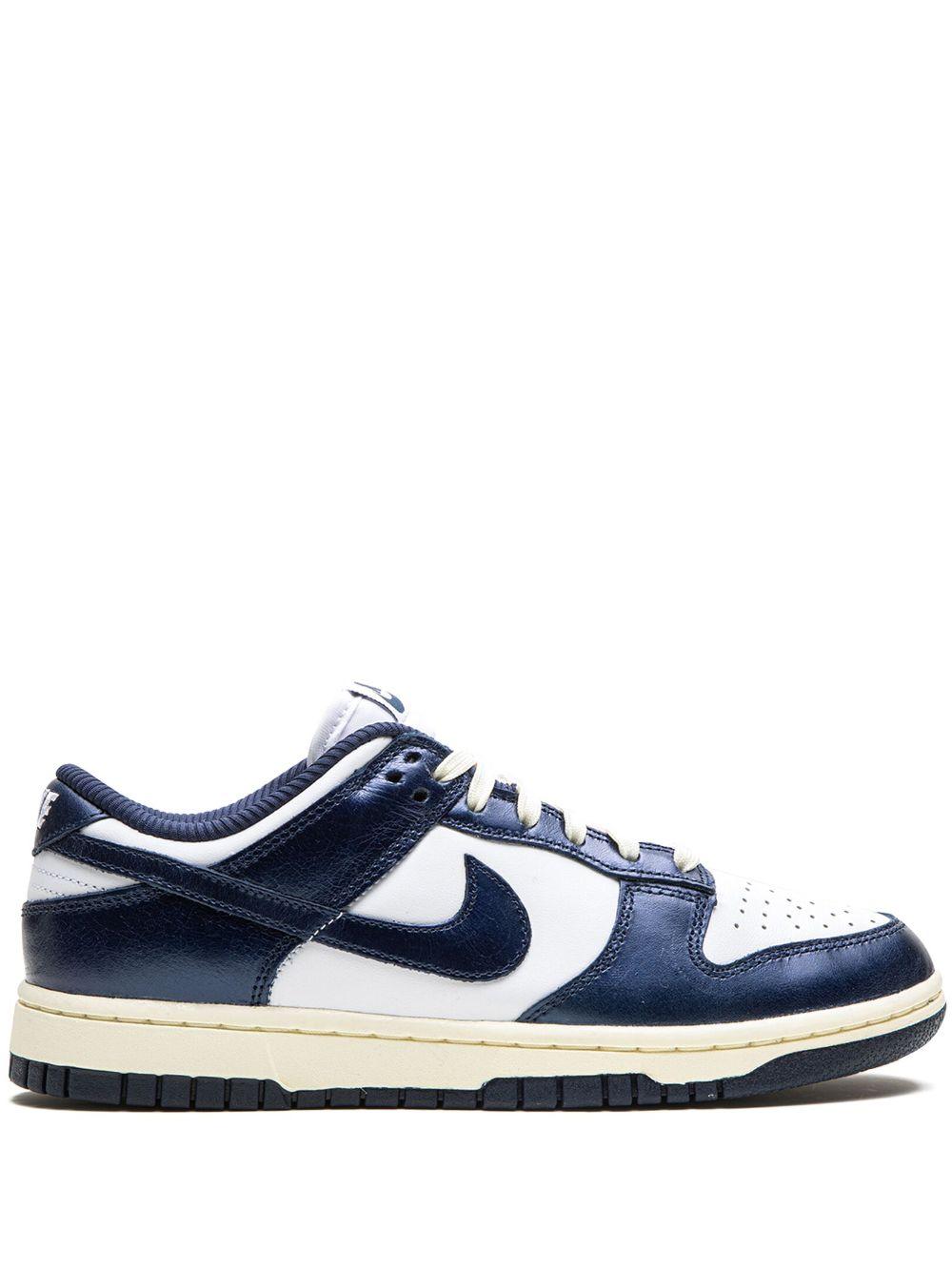 Nike Dunk Low "vintage Navy" Sneakers in Blue | Lyst