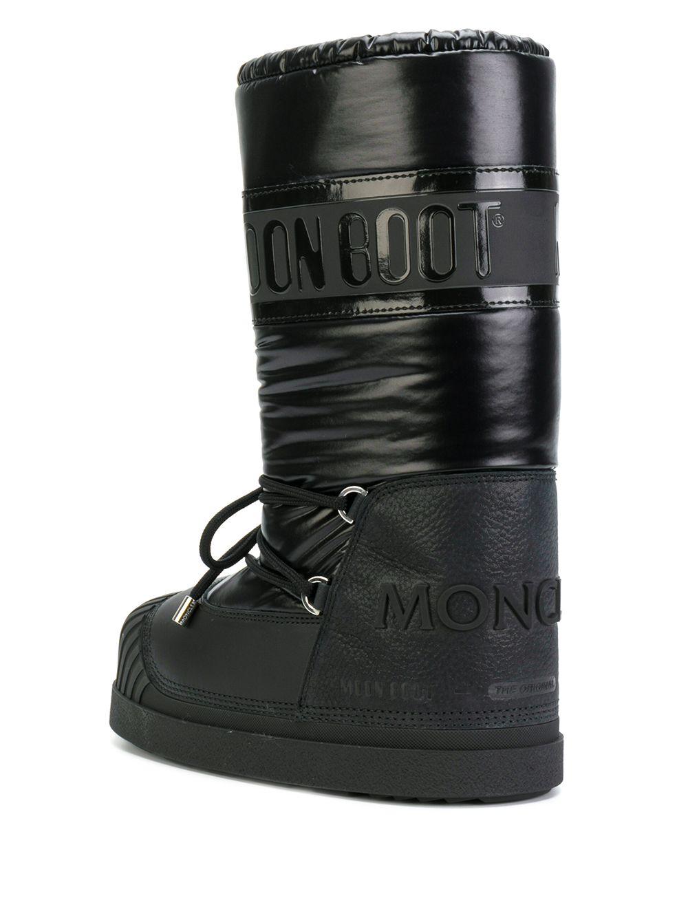 Moncler Venus Moon Boots in Black - Lyst