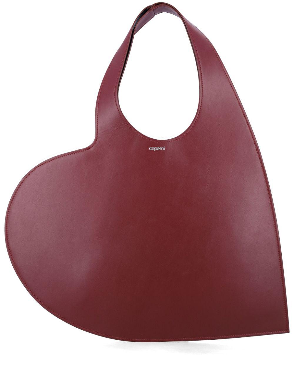 Coperni Heart Tote Bag in Red | Lyst