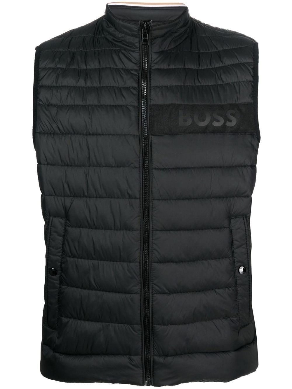 Chaleco acolchado con logo BOSS by HUGO BOSS de Tejido sintético de ...