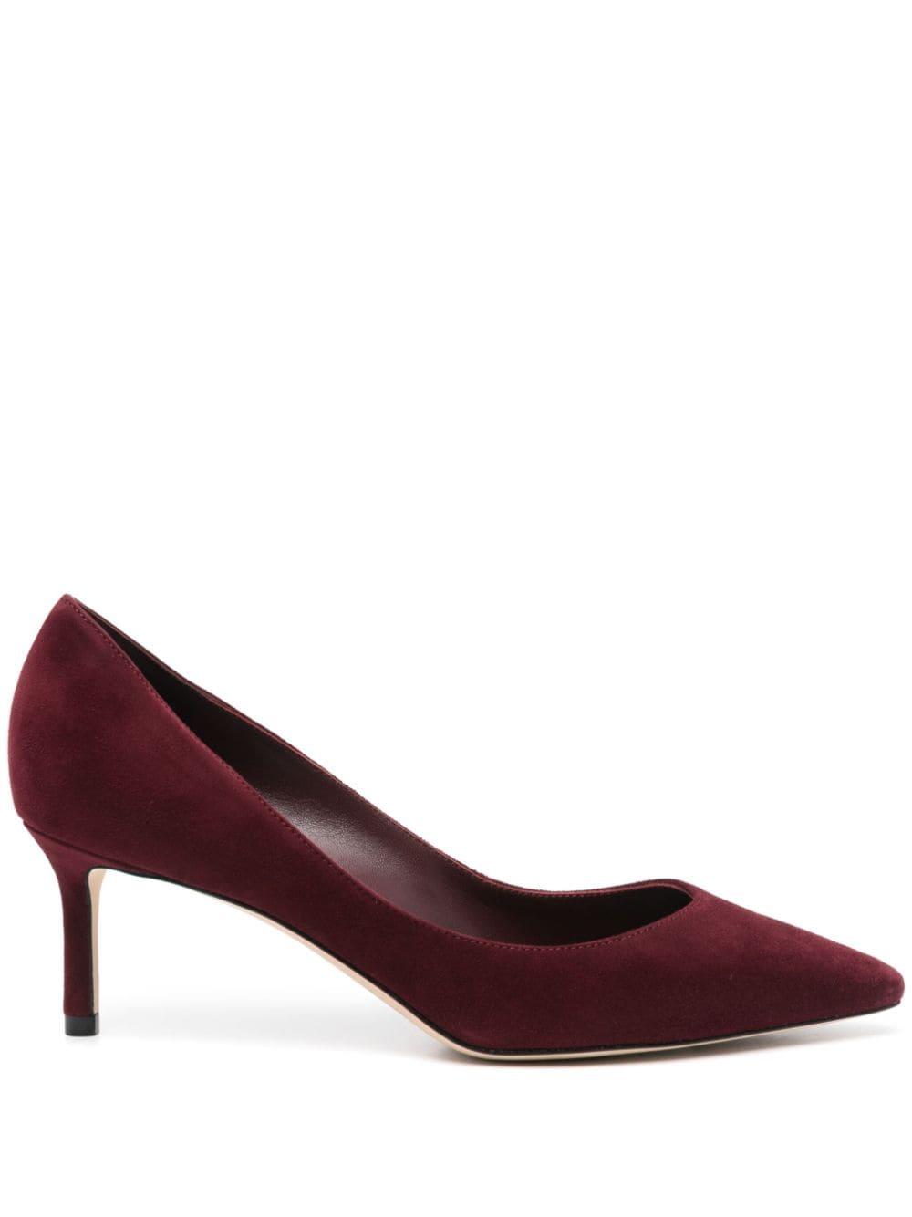Jimmy Choo 60Mm Suede Pumps in Purple | Lyst