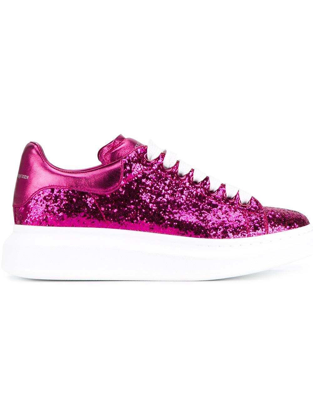 Light Pink Glitter Alexander Mcqueen's at Patrick Guinn blog