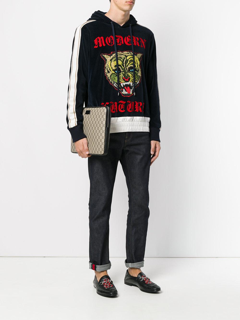 Lyst - Gucci Gg Supreme Laptop Case for Men