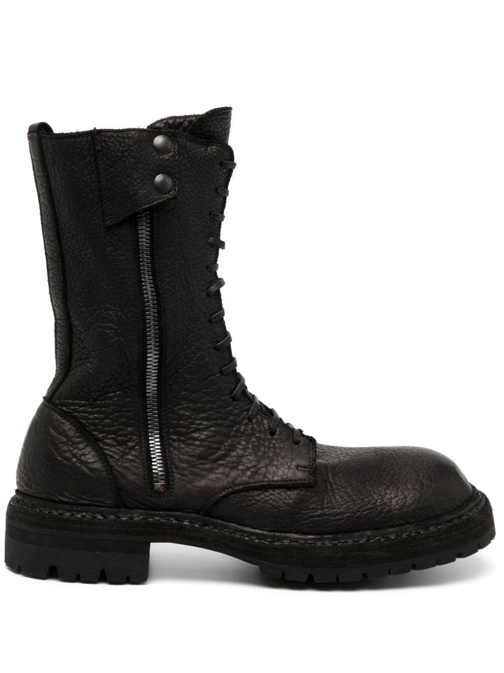 Guidi X Stylezeitgeist Combat Laced Boots in Black for Men | Lyst
