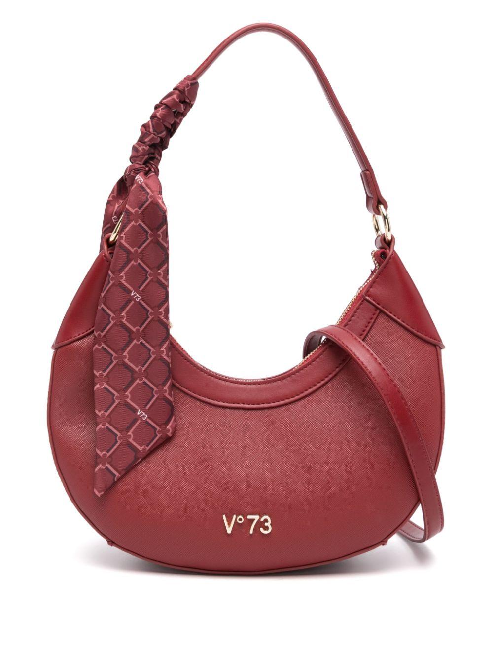 V73 Logo-Lettering Tote Bag in Red | Lyst