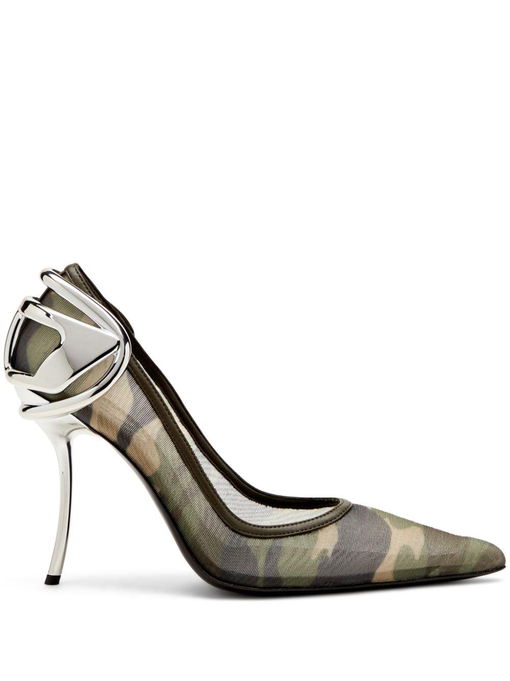 DIESEL 105Mm D-Ten & Half P Pumps in Metallic | Lyst